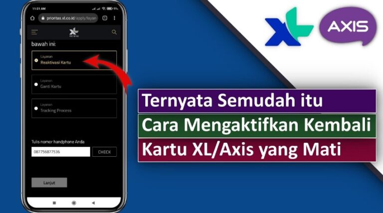 Cara Mengaktifkan Kartu XL Yang Sudah Mati Secara Online Terbaru ...