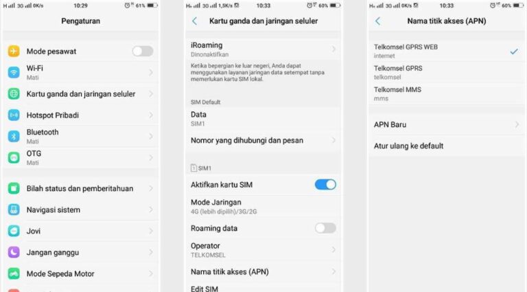 Cara Setting APN Telkomsel Tercepat Terbaru September 2025
