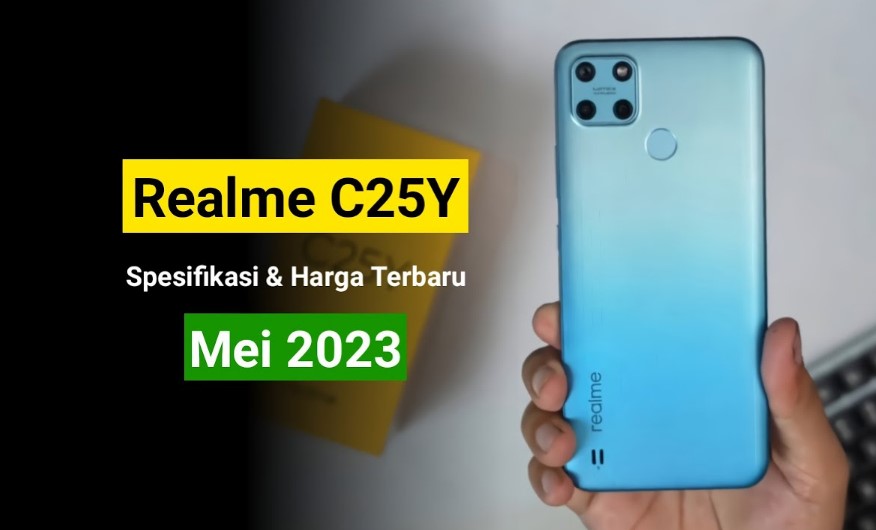 Cek Harga Dan Spesifikasi Realme C25Y Dengan Kamera Utama 50MP Dan RAM ...
